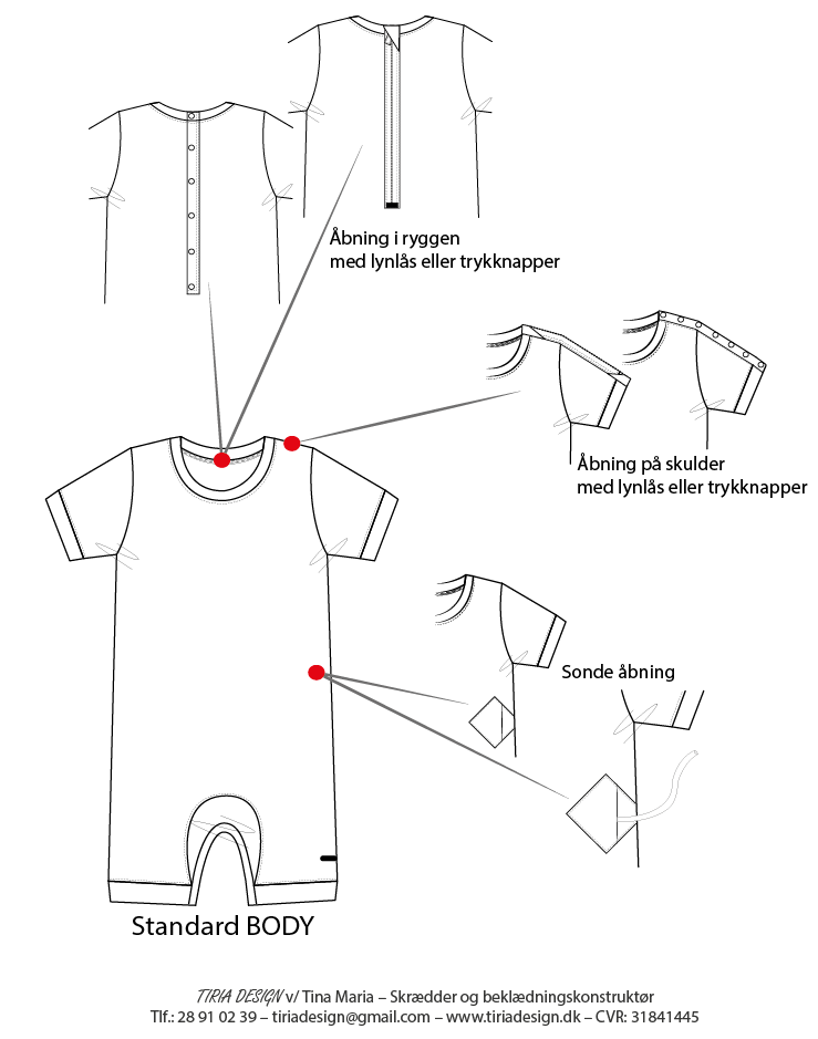 TIRIA BODY PROFILE | Tiria Design v/ Tina Maria